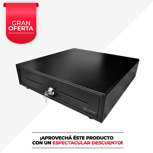3nStar-CD350 Cajón de Dinero tamaño 410mm x 420mm, 5 compartimentos ...