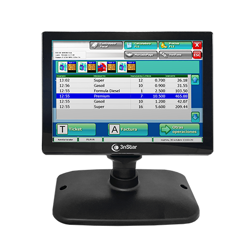 3nStar-PDL110VH Pantalla Cliente Plana 1024*786 LCD 9.7'' VGA HDMI ...
